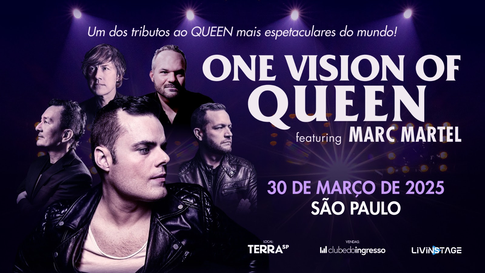 Marc Martel e One Vision of Queen voltam ao Brasil para show em São ...